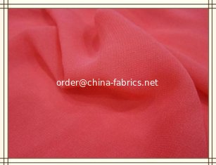 China Watermelon Red Georgette Chiffon Fabric supplier