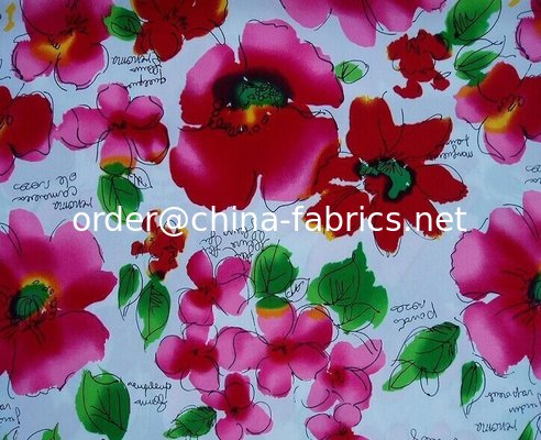 Printed 100 Polyester Microfiber Fabric for bed cover,bedsheet and matress supplier