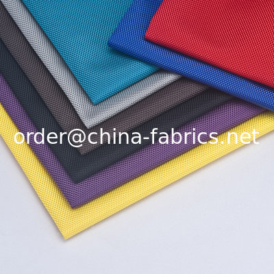 Polyester 1680D two yarn oxford fabric waterproof PU/PVC coated for suitcase luggage supplier