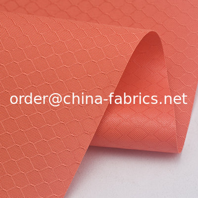 Polyester jacquard 600D oxford fabric for bag, DTY 600D oxford fabric for bag supplier