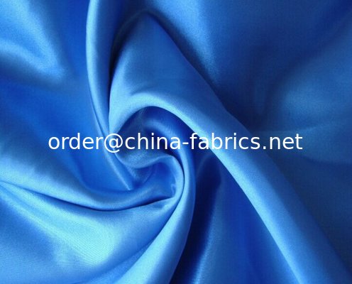 Dyed satin fabric (no stretch) for dress and for wedding supplier