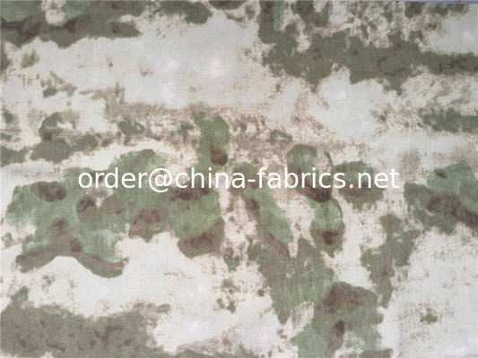 Nylon 500D cordura fabric ATACS-FG printed, IRR, NIR, waterproof finished supplier