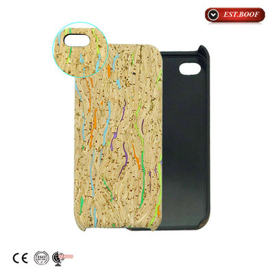 Iphone 5s Ultra Thin Phone Case Anti - Cork Wood Slip Back Phone Cover
