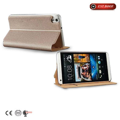 Premium Htc White Flip Phone Cases Pu Leather Ultra Thin Shock Resistant