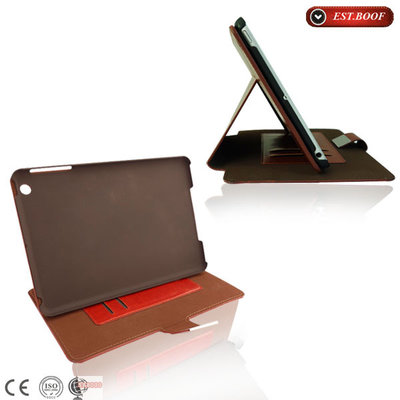 7.9inch kickstand Wallet tablet case tear resistant anti - dust for ipad mini