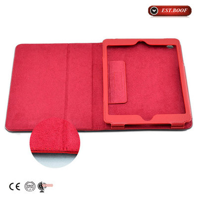 Premium Red Ipad Mini Leather Covers Ultra Thin For Ipad 2 / 3 / 4 / Air