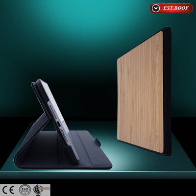 Personalized Bamboo Canvas Tablet Cases Environmental Brown For Ipad Mini