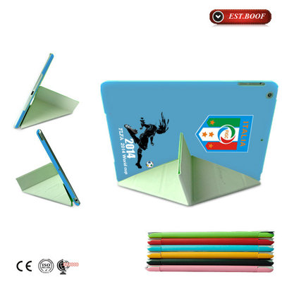 Samsung Galaxy Tablet Flip Pu Leather Case Folding Blue With Magnetic Tap