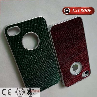 Iphone 5 / 5s Pu Plastic Ultra Thin Phone Case Slim Mobile Phone Cover