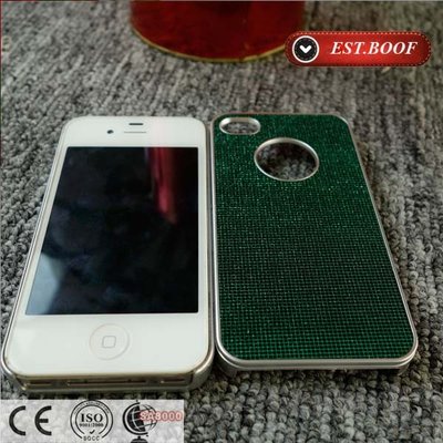 Iphone 5 / 5s Pu Plastic Ultra Thin Phone Case Slim Mobile Phone Cover