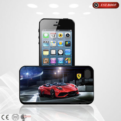 3D Iphone 5s Plastic Ultra Thin Phone Case Colorful Cartoon Back Phone Cover