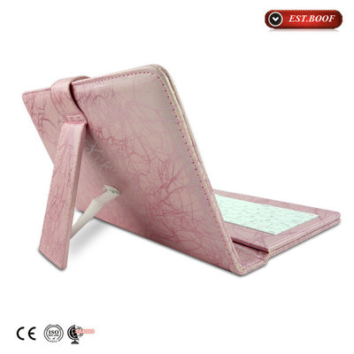 Cute bluetooth ipad mini keyboard case 10.1 inch many color available