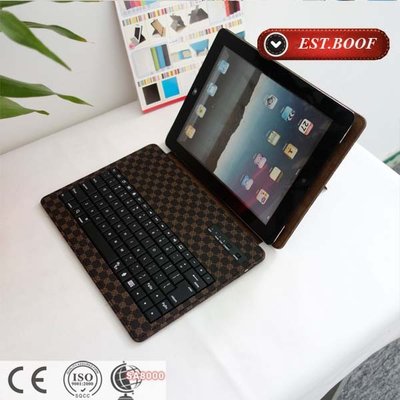 Handmade Ipad Mini Bluetooth Tablet Keyboard Case With Standable Function