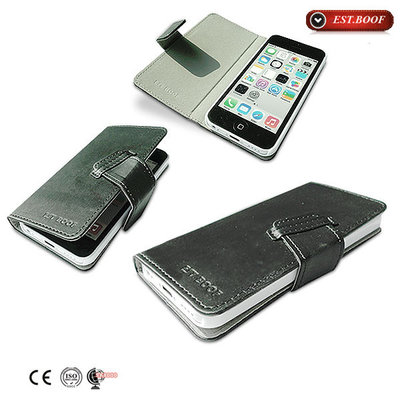 Unique Flip Protective Samsung Galaxy Phone Cases Canvas Surface Materal