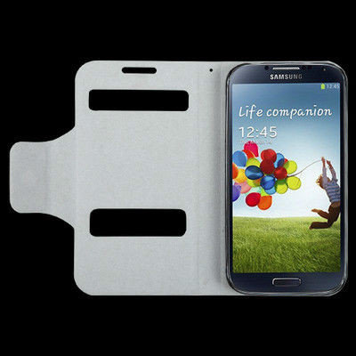 Samsung Galaxy s4 Cell Phone Covers White With Induction Windows