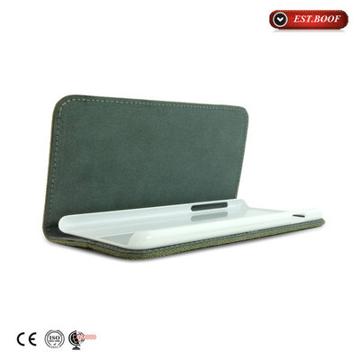 Green Classical Cool Folio Cell Phone Case Customized For Iphone 4/4s/5/5c