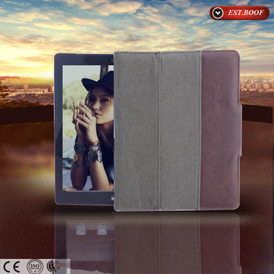 handmade Folding Stand Leather Case PU Leather for iPad Air / 5