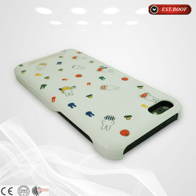 Rabbit ear hard shell cell phone case eco friendly silicone speck phone covers