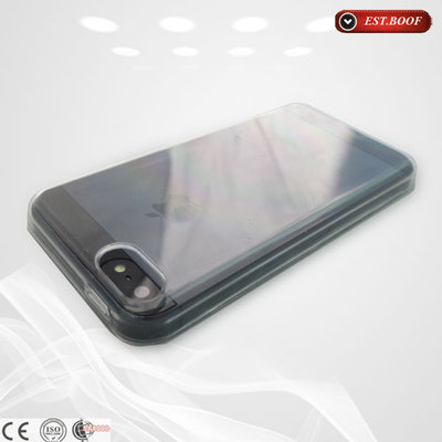 Silicon Folio Cell Phone Case Clear Durable Universal Magnetic For Iphone 5