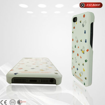 Personalized Samsung / Iphone5 Plastic Cell Phone Cases Colorful Folio Durable
