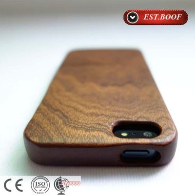 Customized Ultra Thin Cork Wooden Cell Phone Case For Apple Iphone 4s