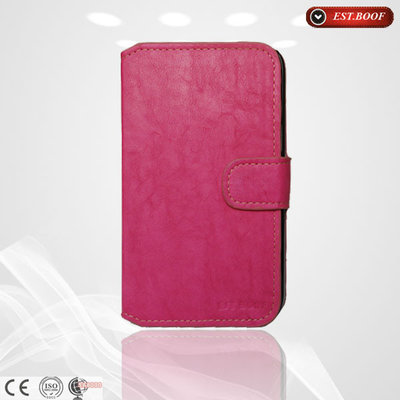 Durable Use Ultra Thin Mobile Phone Leather Cases Eco - Friendly For Iphone5s