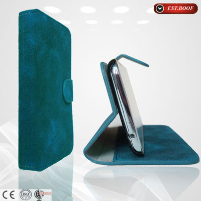 Iphone4 / 4s / 5C / 5S Apple iPhone Leather Cases Wallet Water Resistant