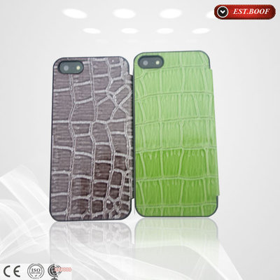 Customized Handmade Apple Iphone Leather Cases Shockproof Protective