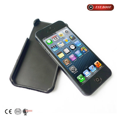 Horse Hair Leather Apple Iphone Mobile Phone Cases With Beautiful Outlook