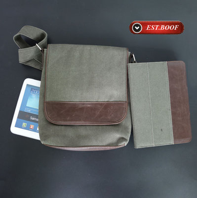 Hand Made Shoulder Ipad Canvas Bag shockproof slim For Ipad Mini