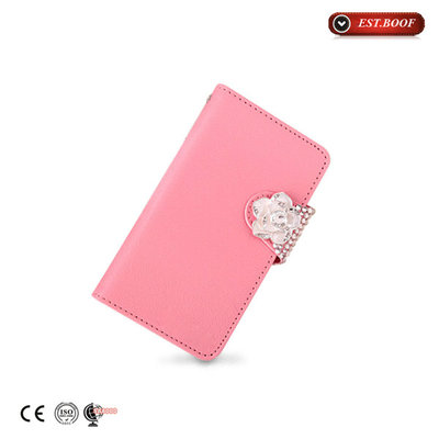 Iphone 5 Slim Handmade Leather Cell Phone Cases Scratch Proof Colorful