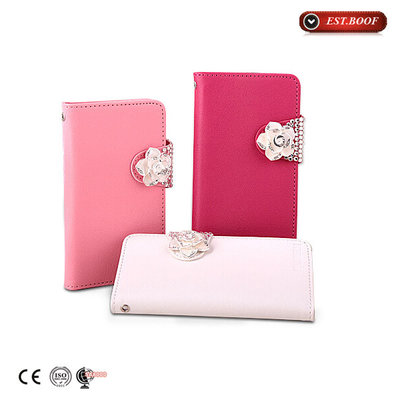 Iphone 5 Slim Handmade Leather Cell Phone Cases Scratch Proof Colorful