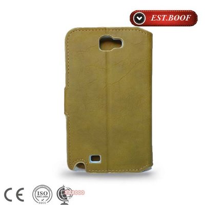 Classical Shockproof Samsung Galaxy Note 2 Flip Phone Cases Protective