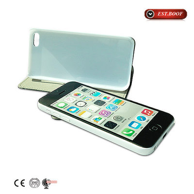 Cool Stand Pu Leather Flip Mobile Phone Cases Protective For Sony Xperia