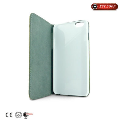 Canvas Handmade Wallet Apple iPhone Leather Cases Sublimation Pc For Iphone 4 / 4S / 5 / 5C