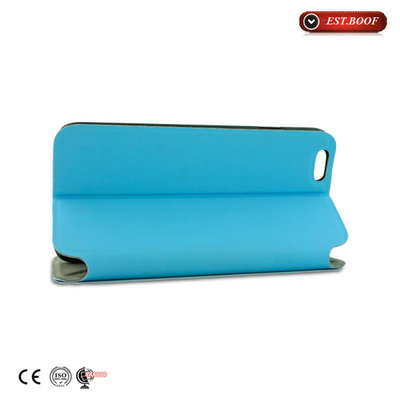 Iphone 4 / 4S/ 5 / 5C PU leather Wallet Cell Phone Cases  With kickstand