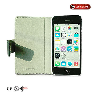 Personalized Canvas Wallet Cell Phone Cases Colorful Fireproof For Iphone 5