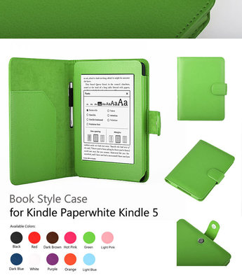 Pu Leather Amazon Kindle Cases 