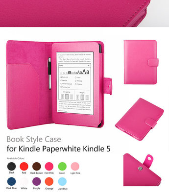 Rose red Multi - angle stand Amazon Kindle Cases for Amazon Kindle Fire Hd