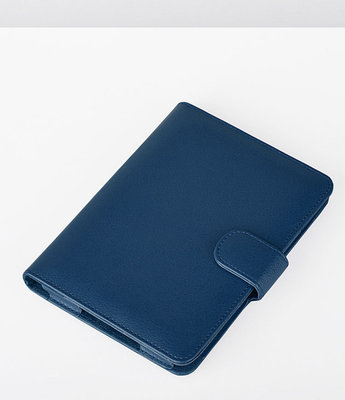 7 Inch blue amazon kindle covers PU leather with Multi angle stand