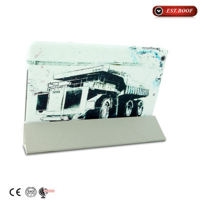 Soft Microfiber Lining iPad Mini Leather Covers Transformers Magnetic Folding
