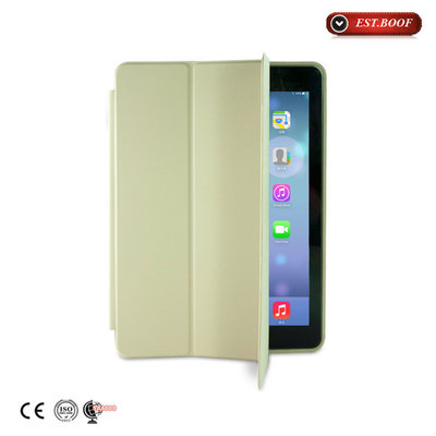 10.1 Inch Pc / Pu Tablet Leather Cases White For Samsung Galaxy Tablet
