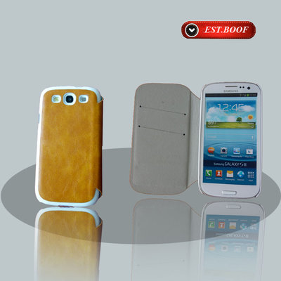 Sublimation Pu Leather Slim Samsung Galaxy Phone Cases With Flip Sleep Function