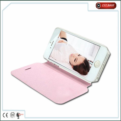 Slim Pu Leather Flip Phone Cases Ultra Thin Shockproof For Iphone