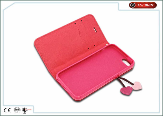 Bifold Wallet Mobile Phone Leather Case For Iphone 5 / 5s With Card Insert