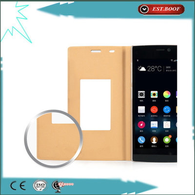 Huawei Honor Leather Cell Phone Cases Colorful With Induction Windows