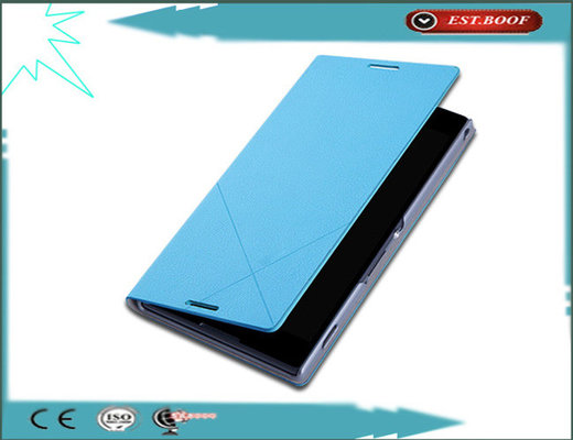 Colorful Flip Pu Leather Sony Xperia Cell Phone Cases For Sony T2XM50