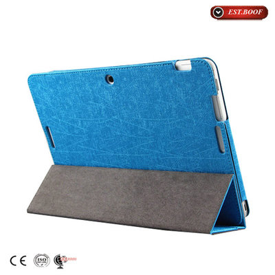 Gold Pc Tablet Leather Case Wake / Sleep Function For Huawei TF0310C