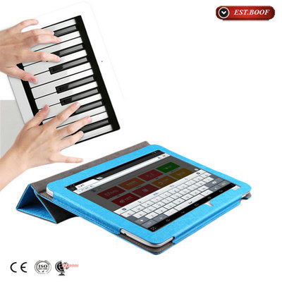 Gold Pc Tablet Leather Case Wake / Sleep Function For Huawei TF0310C