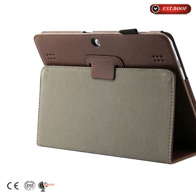 White Microfibre Tablet carry case With Pu Leather , iPad Mini Leather Covers